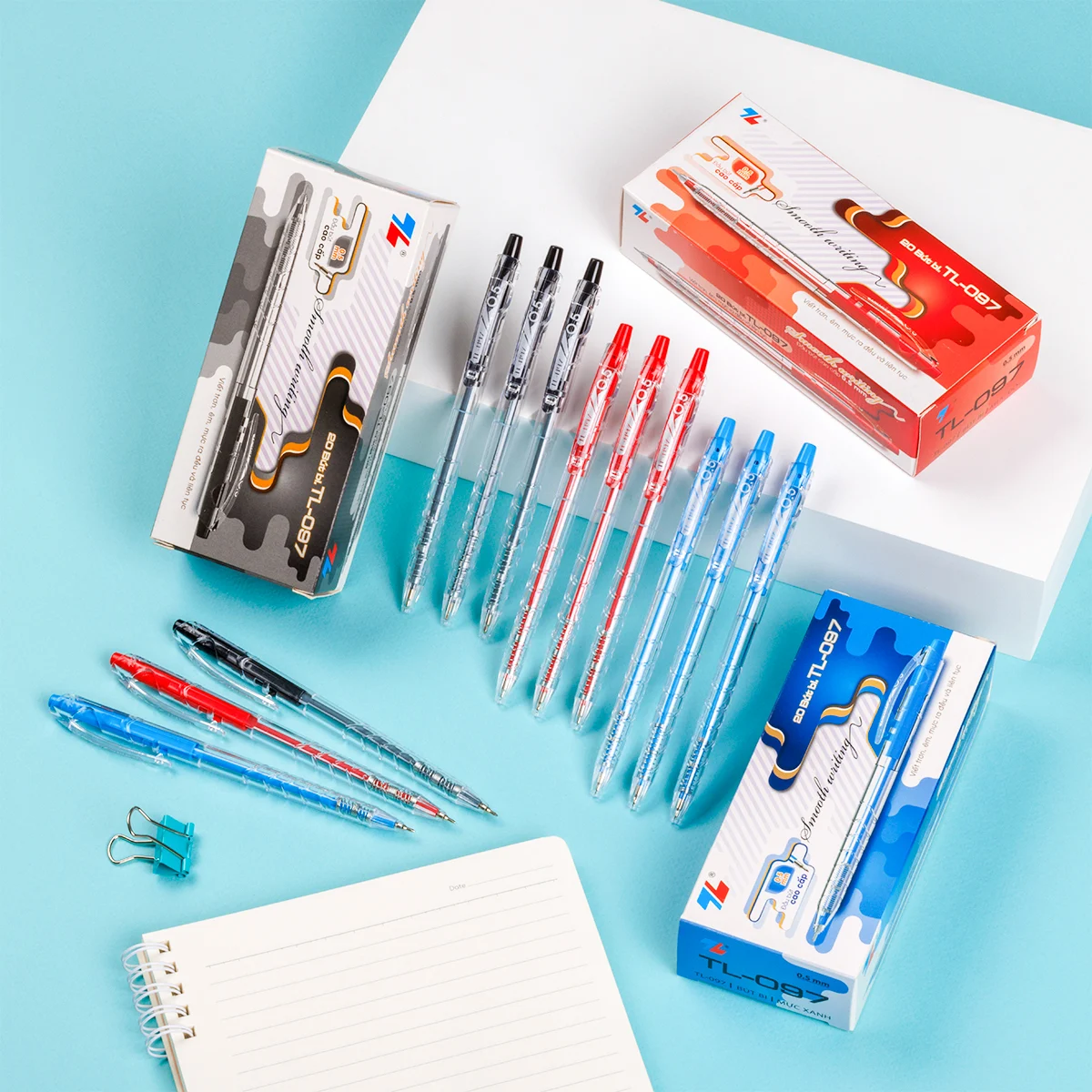 Bút bi Thiên Long TL - 097 Xanh